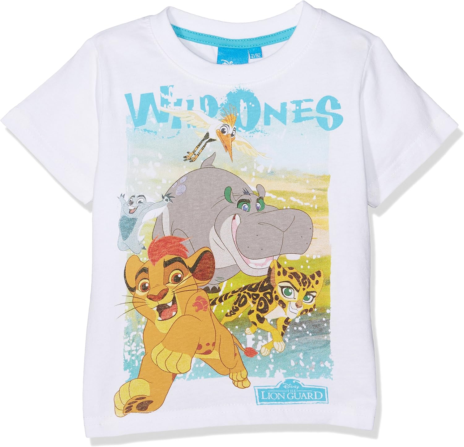 Lion Guard Boy's LGSU27104 T-Shirt, White (White), 2 Years: Amazon.co ...