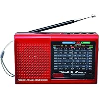 Amazon.com: SuperSonic 9 Band Bluetooth Radio with AM/FM and SW1-7 ...
