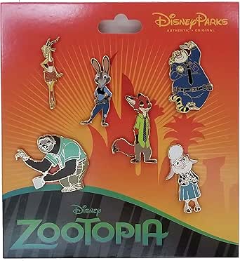 Disney Pin - Zootopia Booster Set at Amazon's Entertainment ...