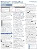 Windows 11 Quick Reference Training Tutorial Guide (Cheat Sheet of Instructions, Tips ...