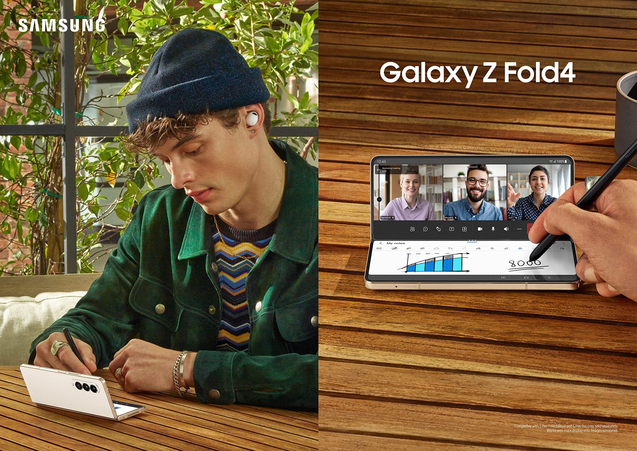 Mua Galaxy Z Fold 4 Cell Phone, Factory Unlocked Android Smartphone ...