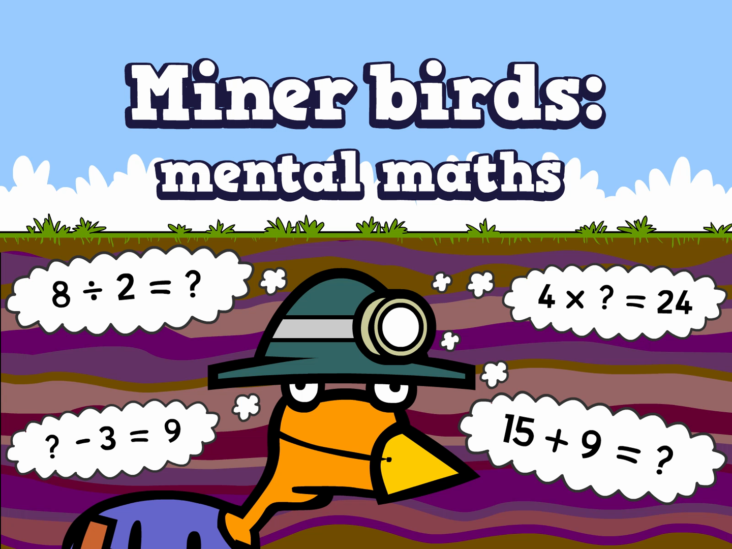 Miner Birds - Mental Maths - App on the Amazon Appstore