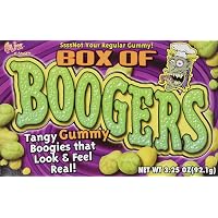 Amazon.com : Box of Gummy Boogers (3.25 oz) 3 Boxes : Gummy Candy ...
