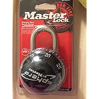 Master Lock 2075DAST Sphero Combination Lock, Light Blue, Red, Purple ...