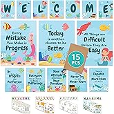 Amazon.com: Under The Sea Birthday Bulletin,Ocean Theme Classroom,Fish ...