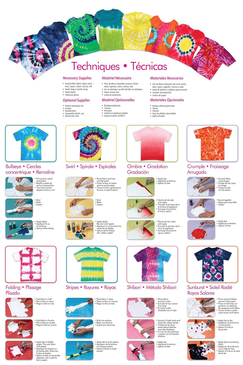Tie Dye Shirts Instructions Change Comin