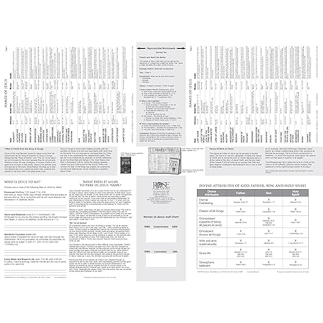 Mua Names of Jesus Wall Chart (Charts) trên Amazon Mỹ chính hãng 2025 ...
