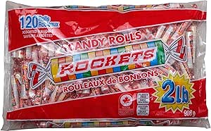 Rockets Candy Idividually Wrapped, 120 Count, 908 Grams: Amazon.ca: Grocery