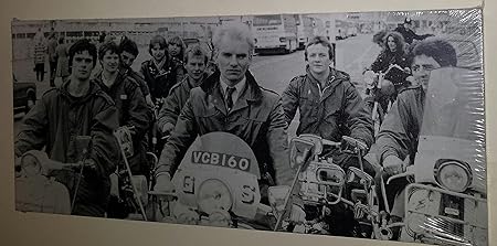 The Mods Quadrophenia Film Scene Sting Ace Face Stretched & Mounted ...