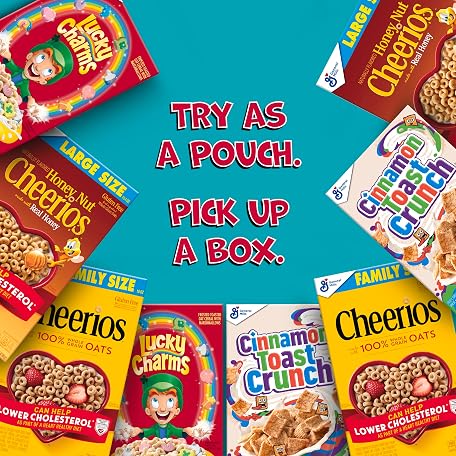 Mua General Mills Cereal Variety Pack, Lucky Charms, Cinnamon Toast ...
