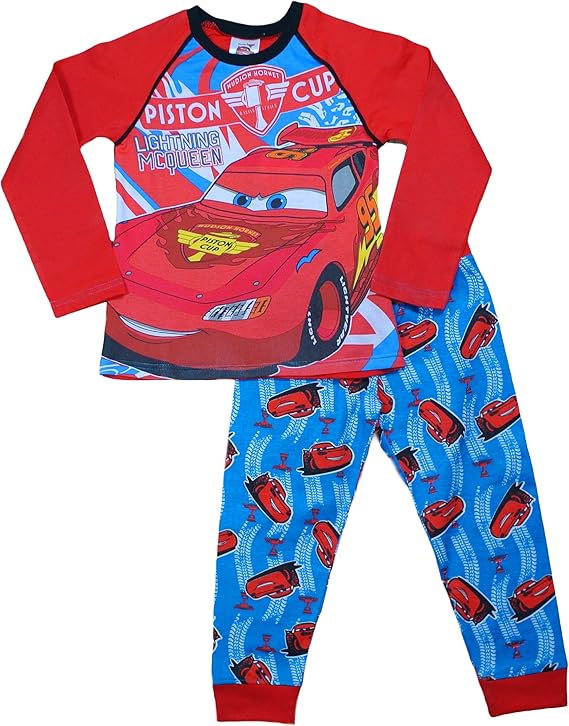 Disney Cars Pyjamas – 1 Cars Design Pyjamas – Cars McQueen Pyjama ...