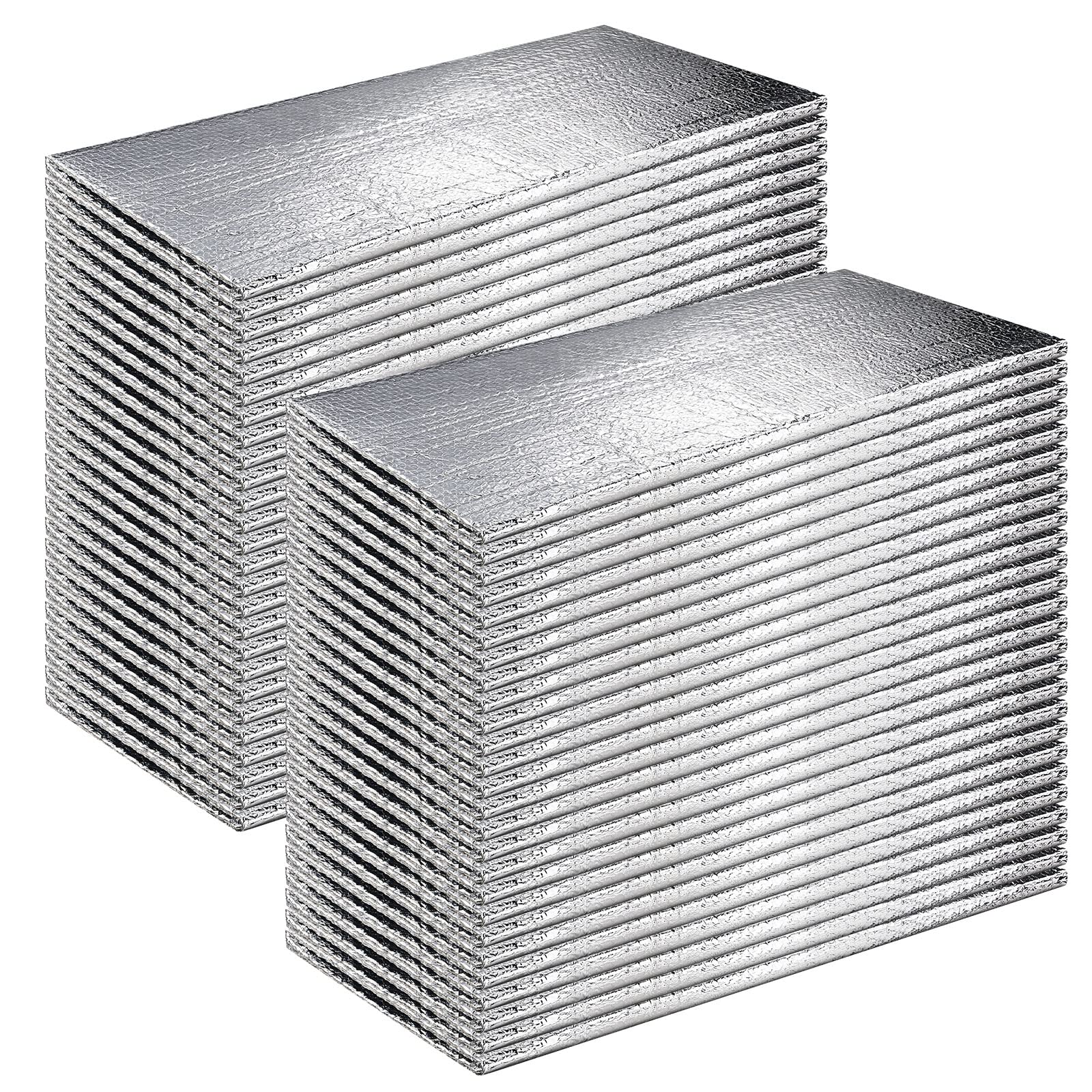 Frienda 24 Pcs Garage Door Insulation Panels Kits Double Bubble ...