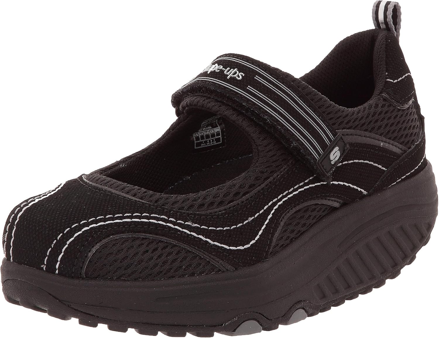 Skechers Women s Shape ups Sleek Fit Ballerina Black UK 4 5 Amazon co Skechers Women s Shape ups Sleek Fit Ballerina Black UK 4 5 Amazon co
