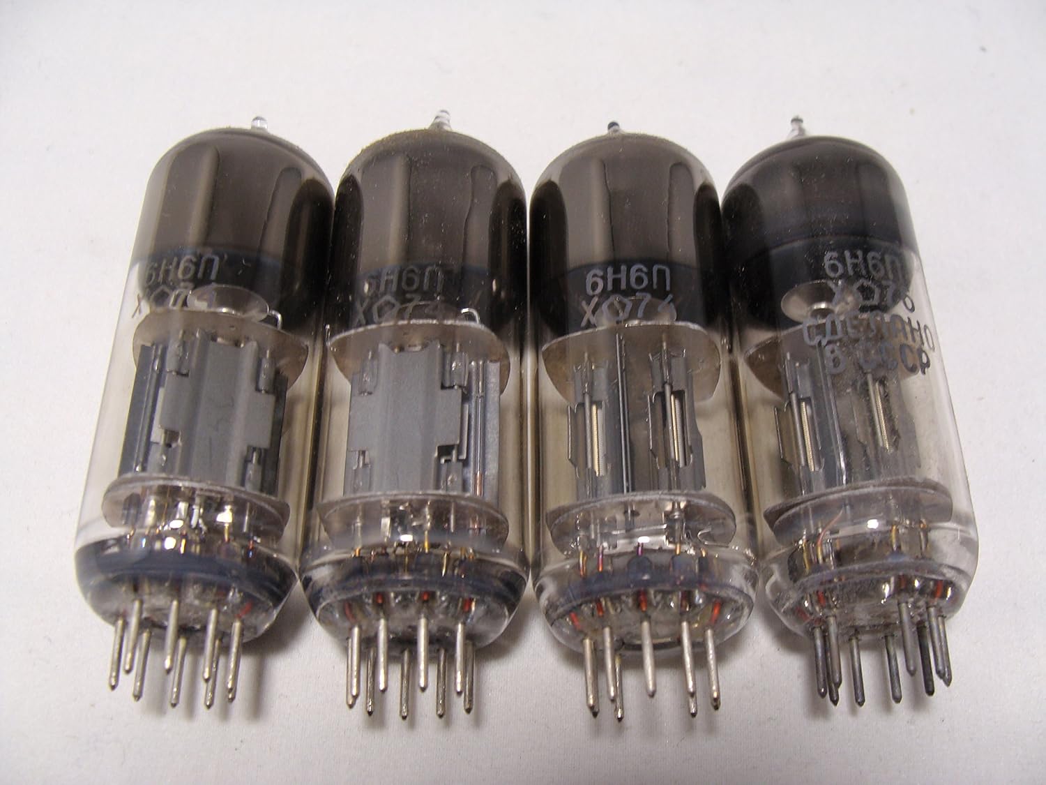 Amazon | ロシア製真空管 6N6P (6Н6П ECC99) NOVOSIBIRSK ノボシビルスク (4本セット) | ノーブランド ...