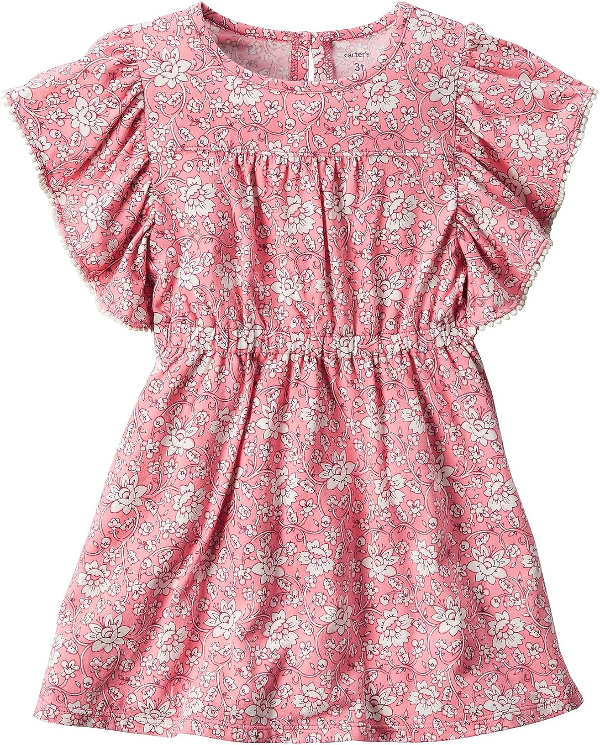 Amazon.com: Carter's Girls' 2T-8 Floral Dress: Clothing