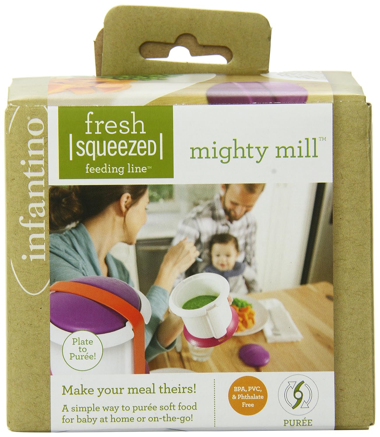 Amazon.com : Infantino Mighty Mill : Baby Food Mills : Baby