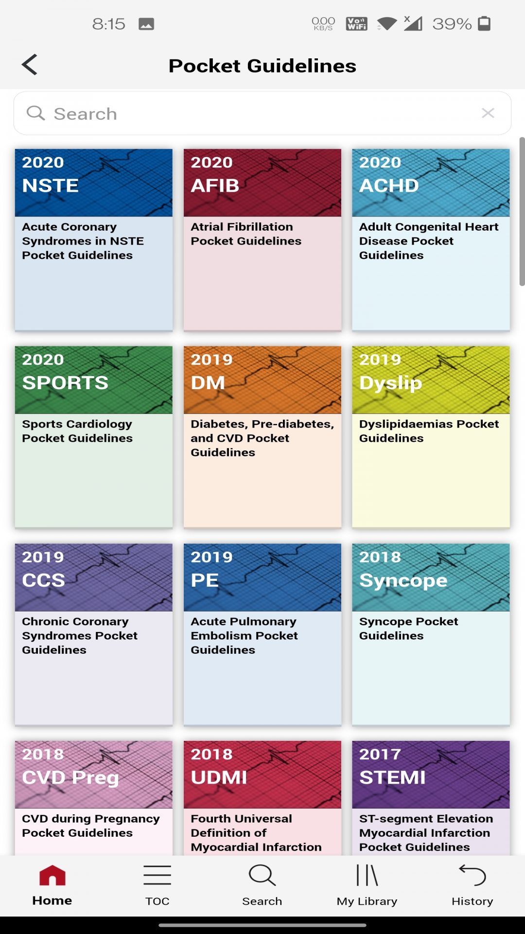 ESC Pocket Guidelines:Amazon.co.uk:Appstore for Android