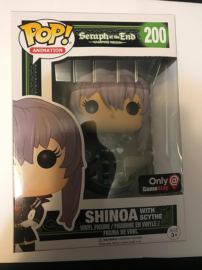 Funko - Figurine Seraph Of The End - Shinoa With Scythe Exclu Pop 10cm ...