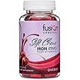 Amazon.com: Fusion Lifestyle Chewable Iron Supplement for Women & Men - Cherry Flavor, Iron ...