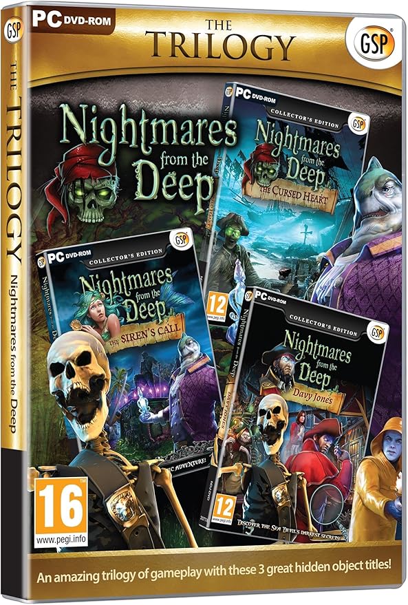 Nightmares From The Deep Trilogy PC DVD Amazon co uk PC Video Games nightmares-from-the-deep-trilogy-pc-dvd-amazon-co-uk-pc-video-games