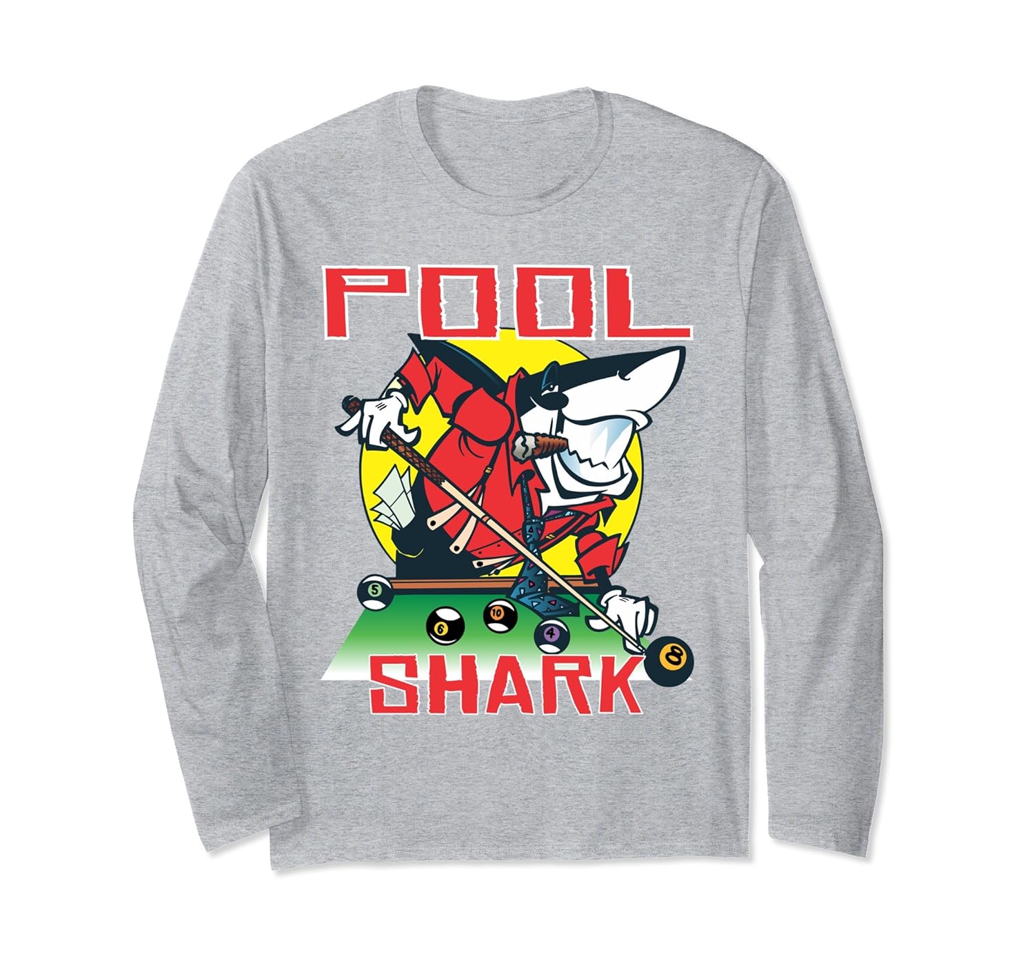 Pool Shark Funny Billiards Eight Ball Nine Ball T-shirt-4LVS
