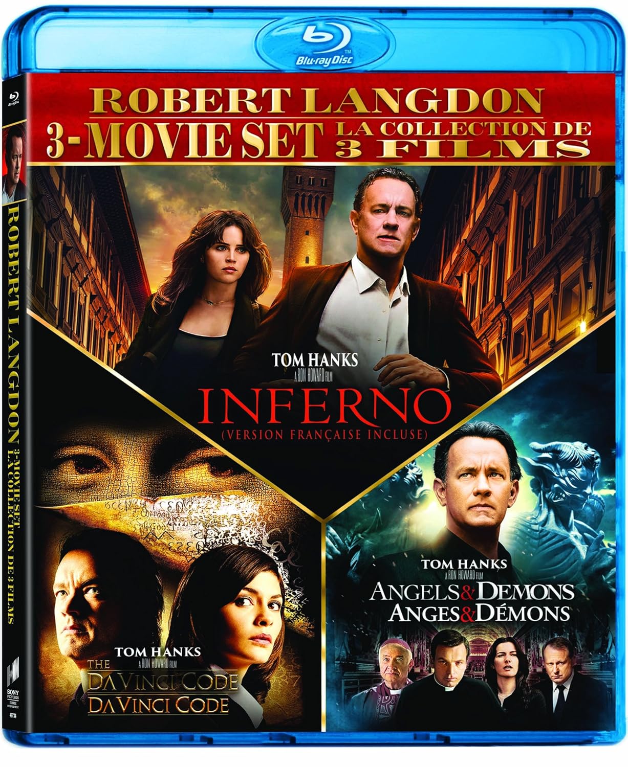 Amazon.com: Robert Langdon Collection (Inferno / The DaVinci Code ...