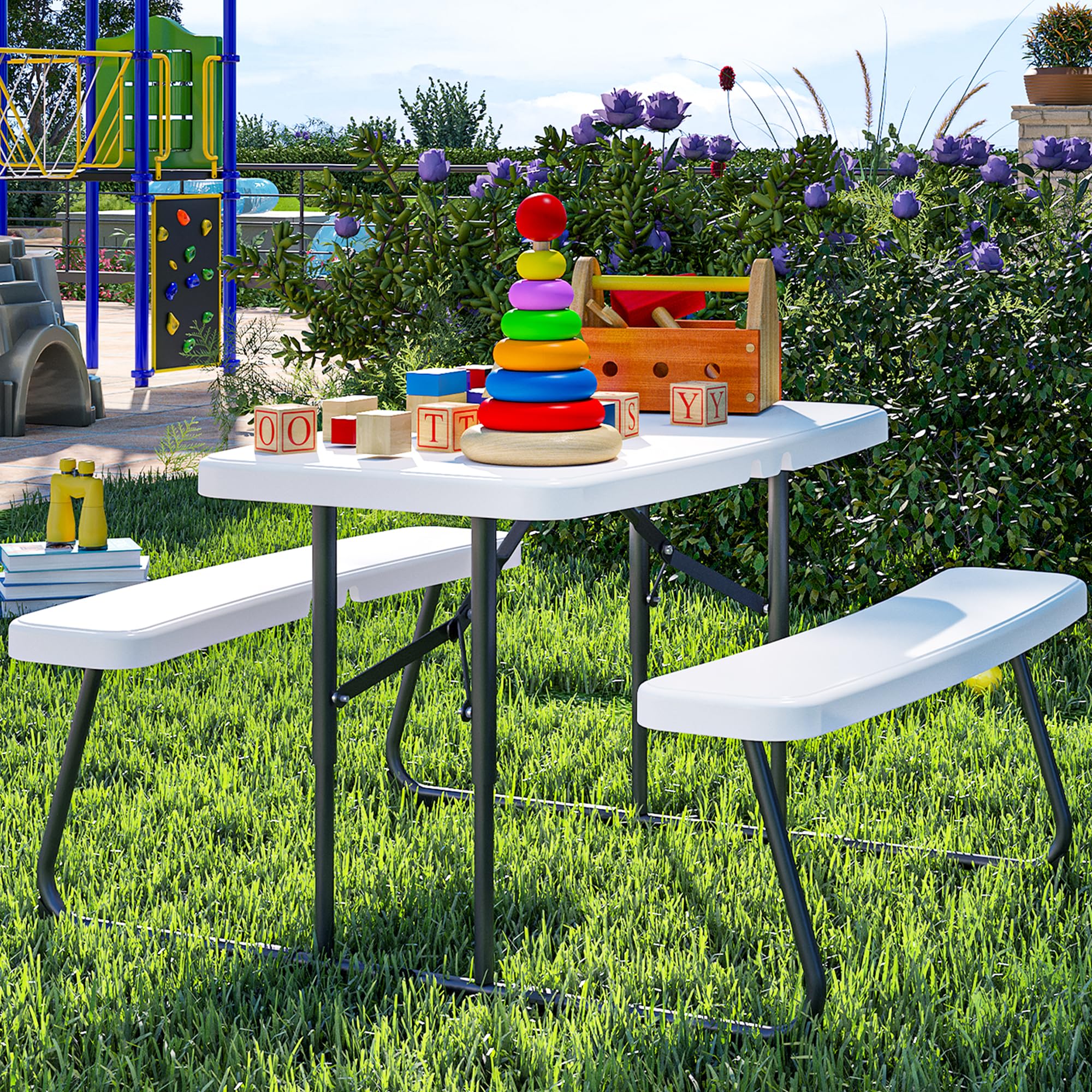 Resin Folding Picnic Table