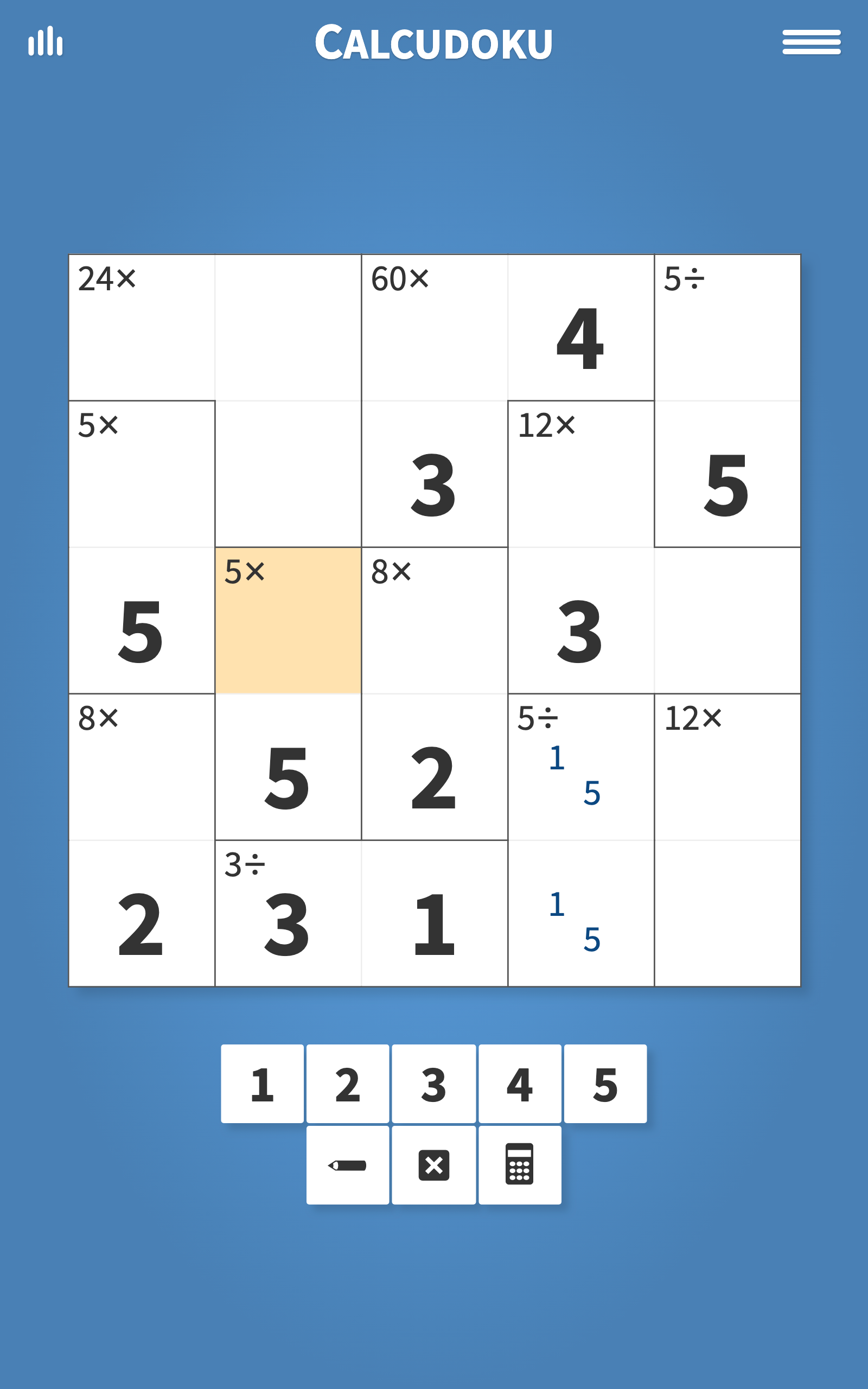 Calcudoku · Math Logic Puzzles:Amazon.com:Appstore for Android