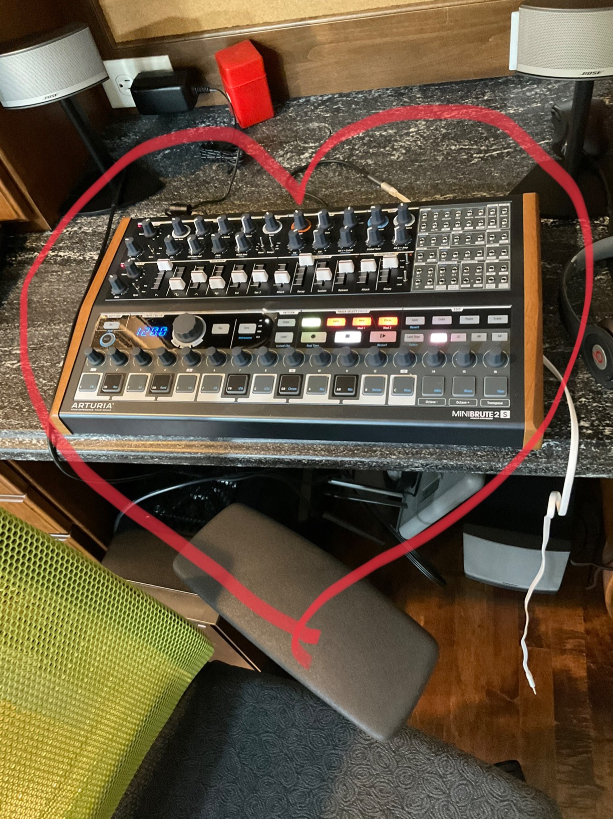 $38/mo - Finance Arturia MiniBrute 2S Semi-Modular Analog Synthesizer ...