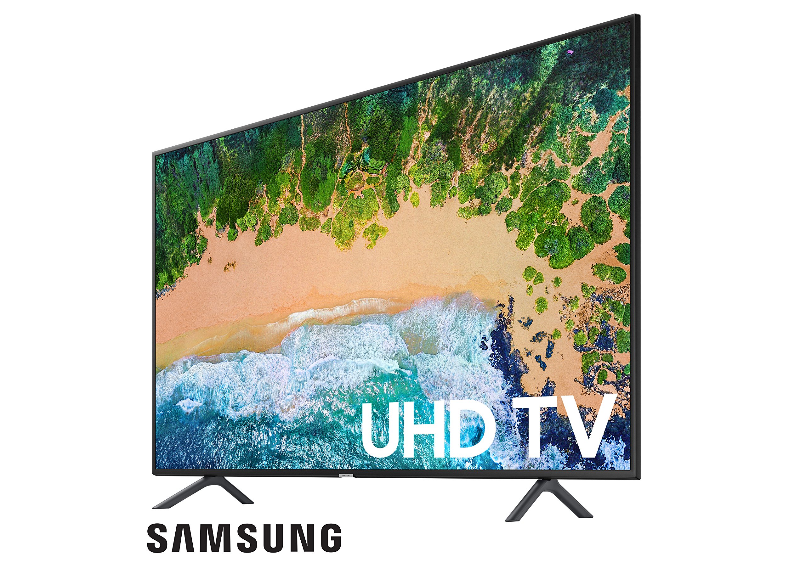 Samsung UN40NU7100FXZA Flat 40" 4K UHD 7 Series Smart LED TV (2018 ...