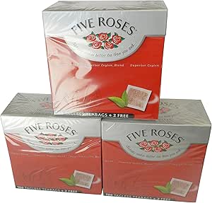 Five Roses Tea, 100 Tagless Teabags (3 Box of 100 Teabags): Amazon.ca ...