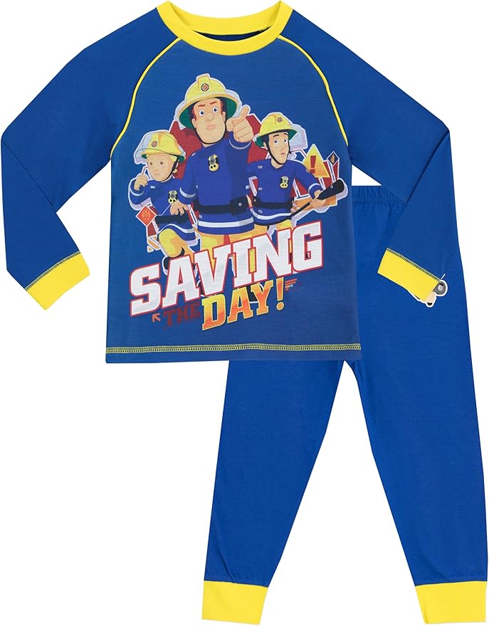 Fireman Sam Boys Pyjamas: Amazon.co.uk: Clothing