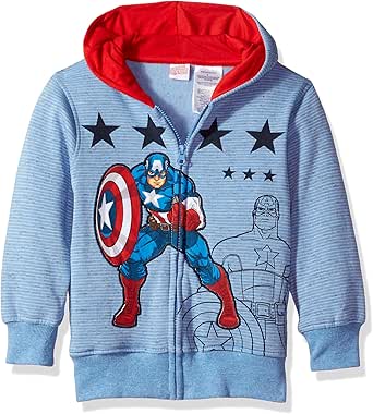 Amazon.com: Marvel Boys' Big Hooded Sweatshirt, blue, 14/16: Clothing