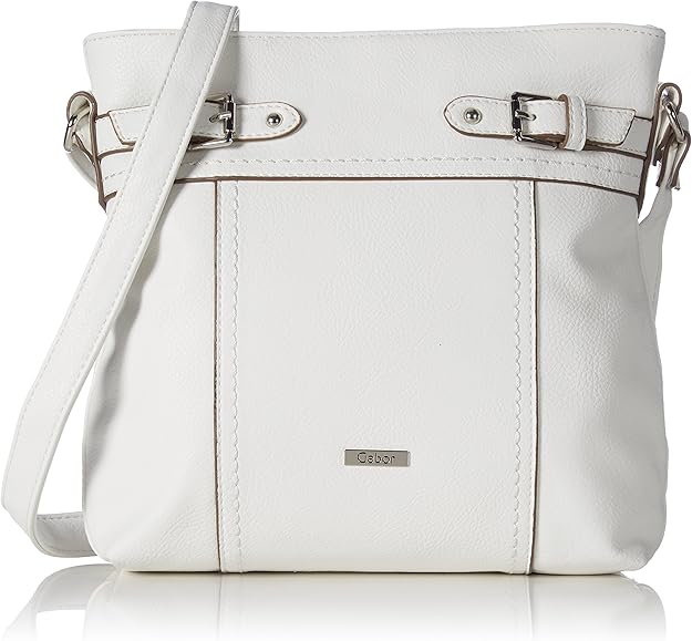 Gabor Damen Brava Schultertaschen, Weiß (weiß Handtasche), 28x26x6 cm ...