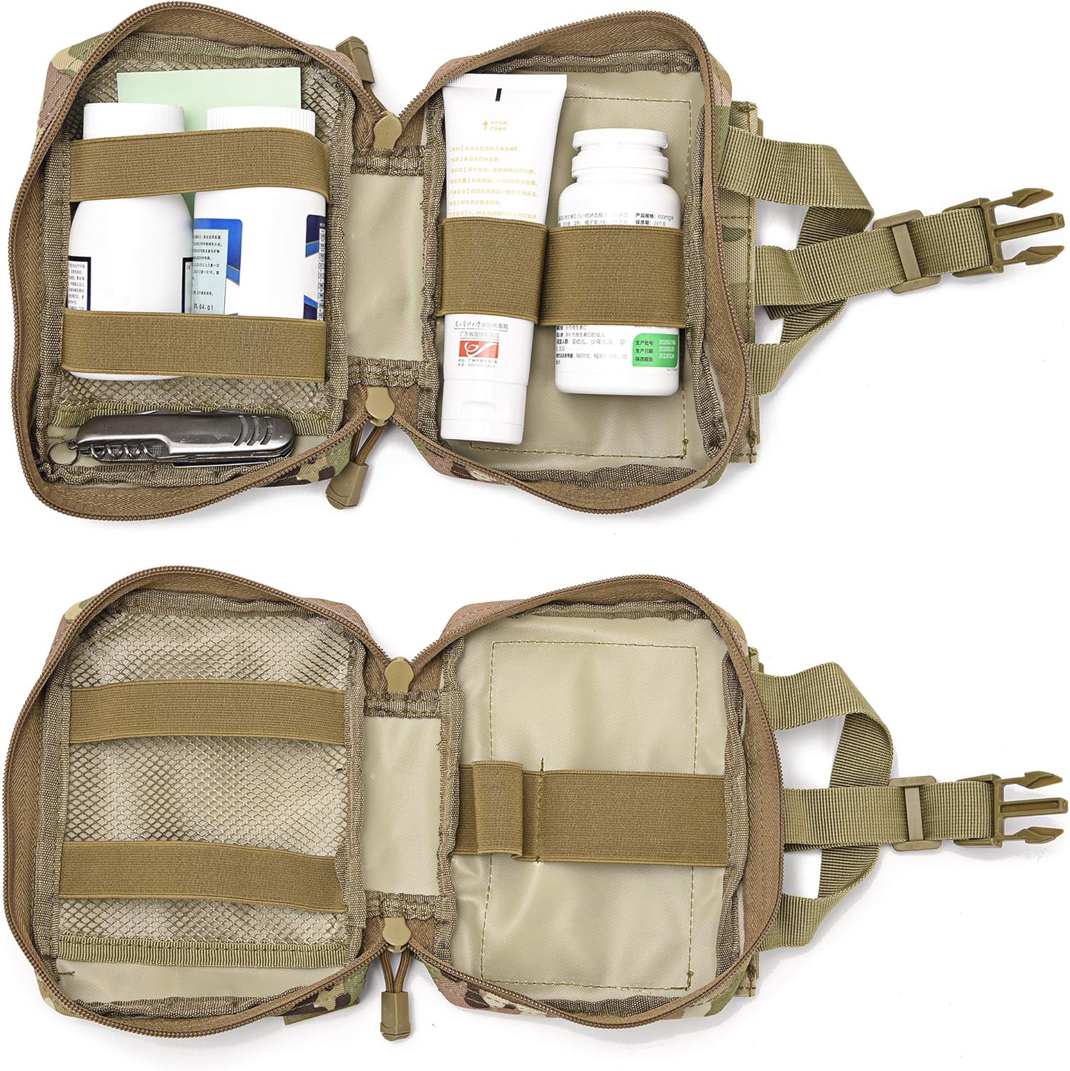 First Aid Kit Bag, Military Molle Pouch EMT Utility Pouch Tactical ...