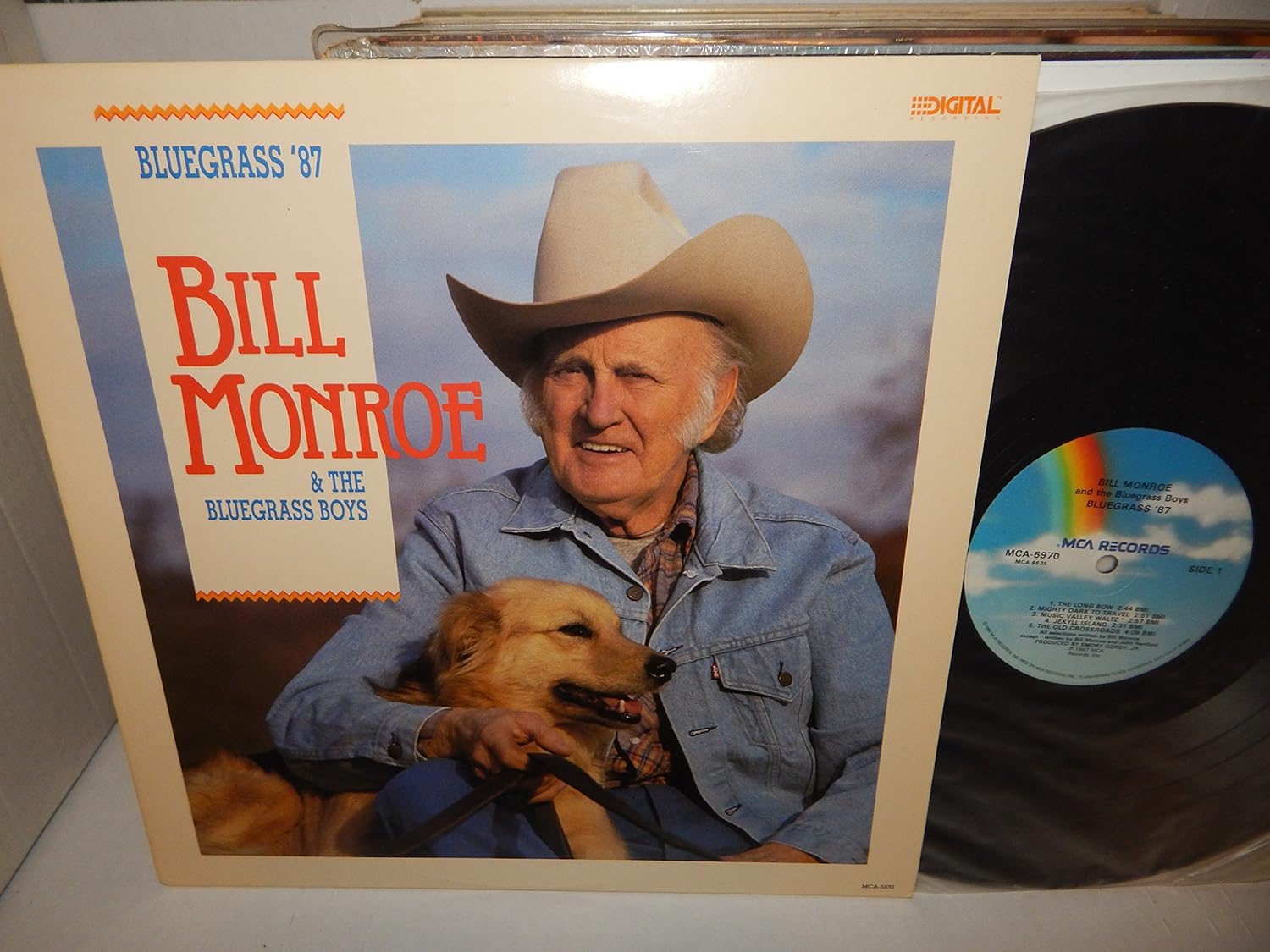 - BILL MONROE - bluegrass '87 MCA 5970 (LP vinyl record) - Amazon.com Music