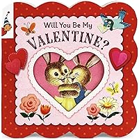 Will You Be My Valentine - A Vintage Children's Storybook; Board Book ...