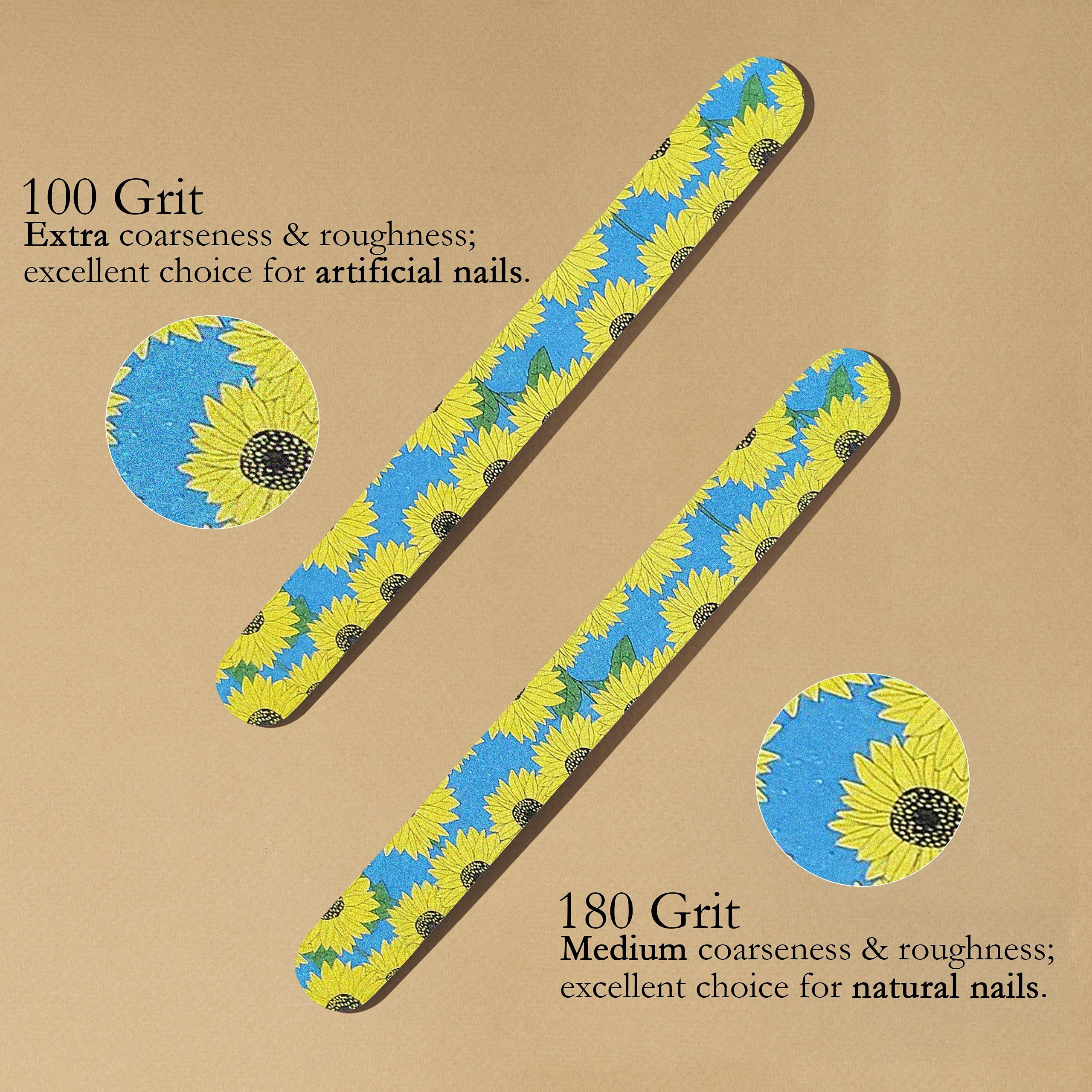 Mua Colorful Nail File Strips - Double Sided Filers for Shaping and ...