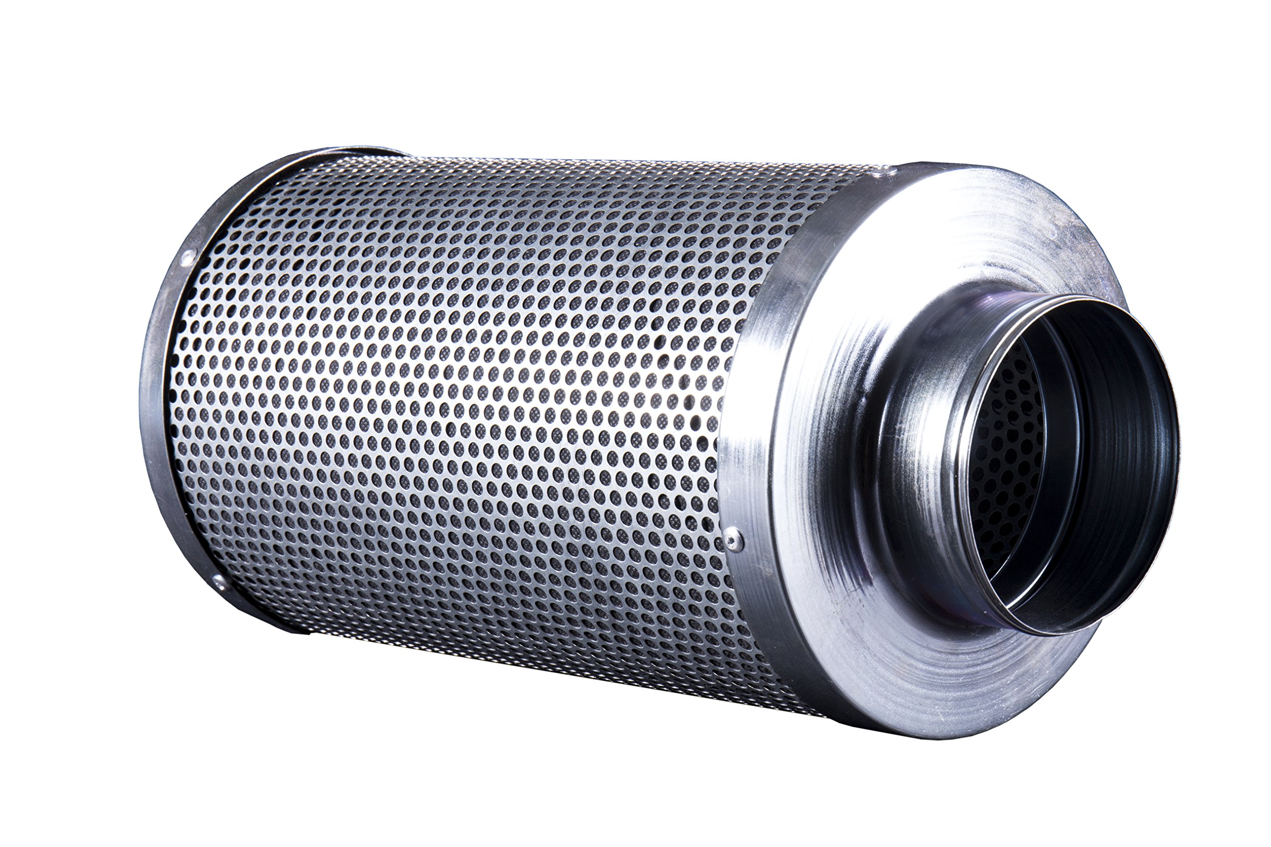 Hydro Crunch 6 in. x 12 in. Carbon Charcoal Air Filter with Flange 400 ...