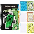 Amazon.com: Minecraft Sticker Book for Kids - 28 Sheets, Over 1000 ...