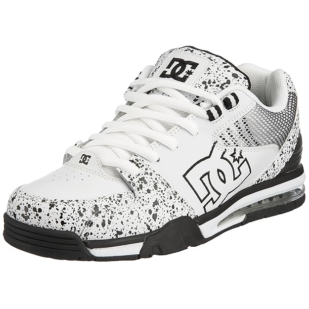 Buy DC Men's Versatile Skate Shoe, White/Splatter, 10.5 M at Amazon.in