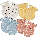 Amazon.com: 4-Pack Scratch Mittens, Blue set: Infant And Toddler Gloves ...