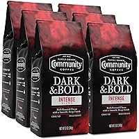 Amazon.com : Community Coffee Dark & Bold Intense Blend 72 Ounces, Dark ...