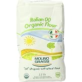 Amazon.com : Molino Grassi USDA Organic Italian "00" Soft Wheat Flour ...