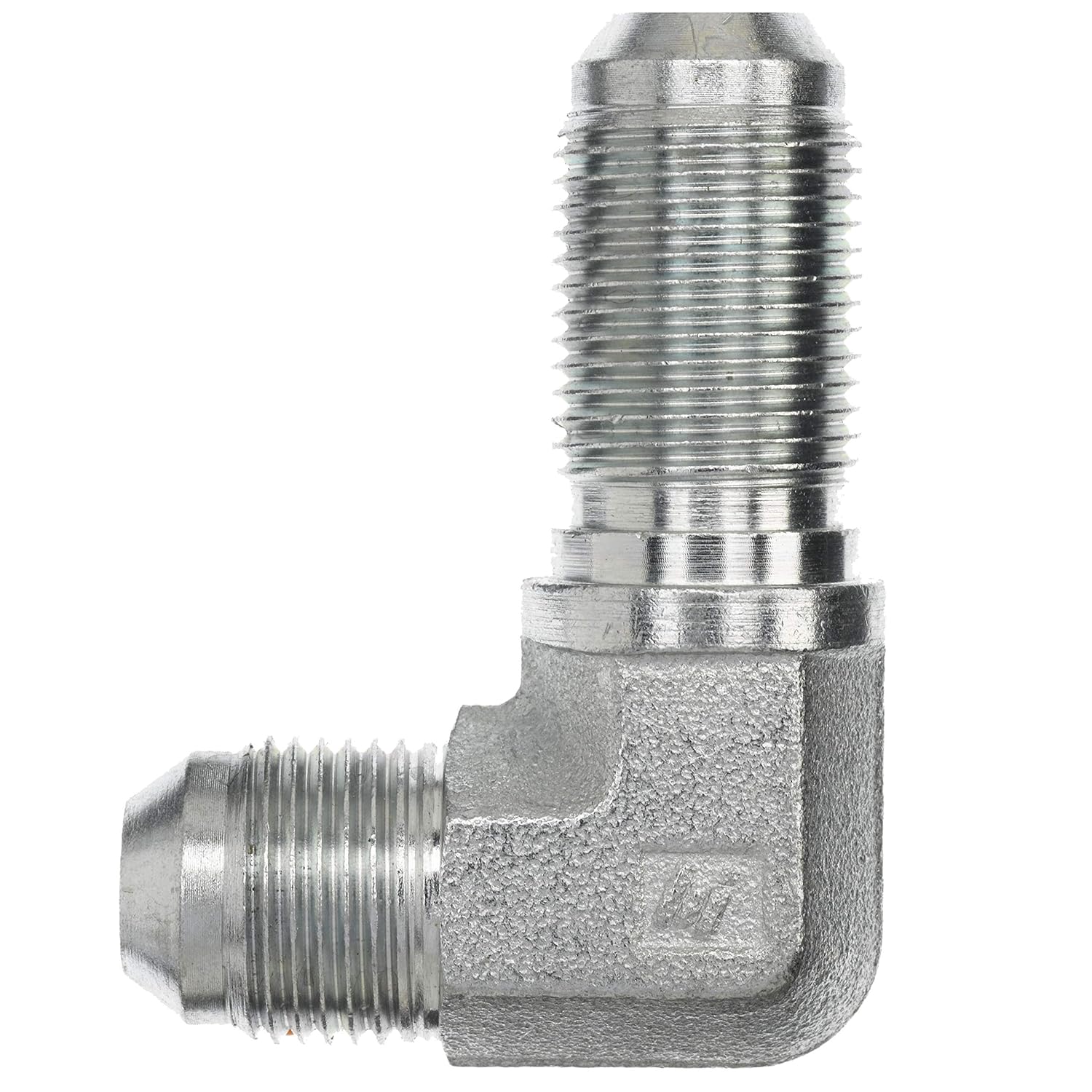 Brennan Industries 6500-04-04-FG Forged Steel 90 Degree Elbow Tube Fitting 1/4 Male JIC x 1/4 ...
