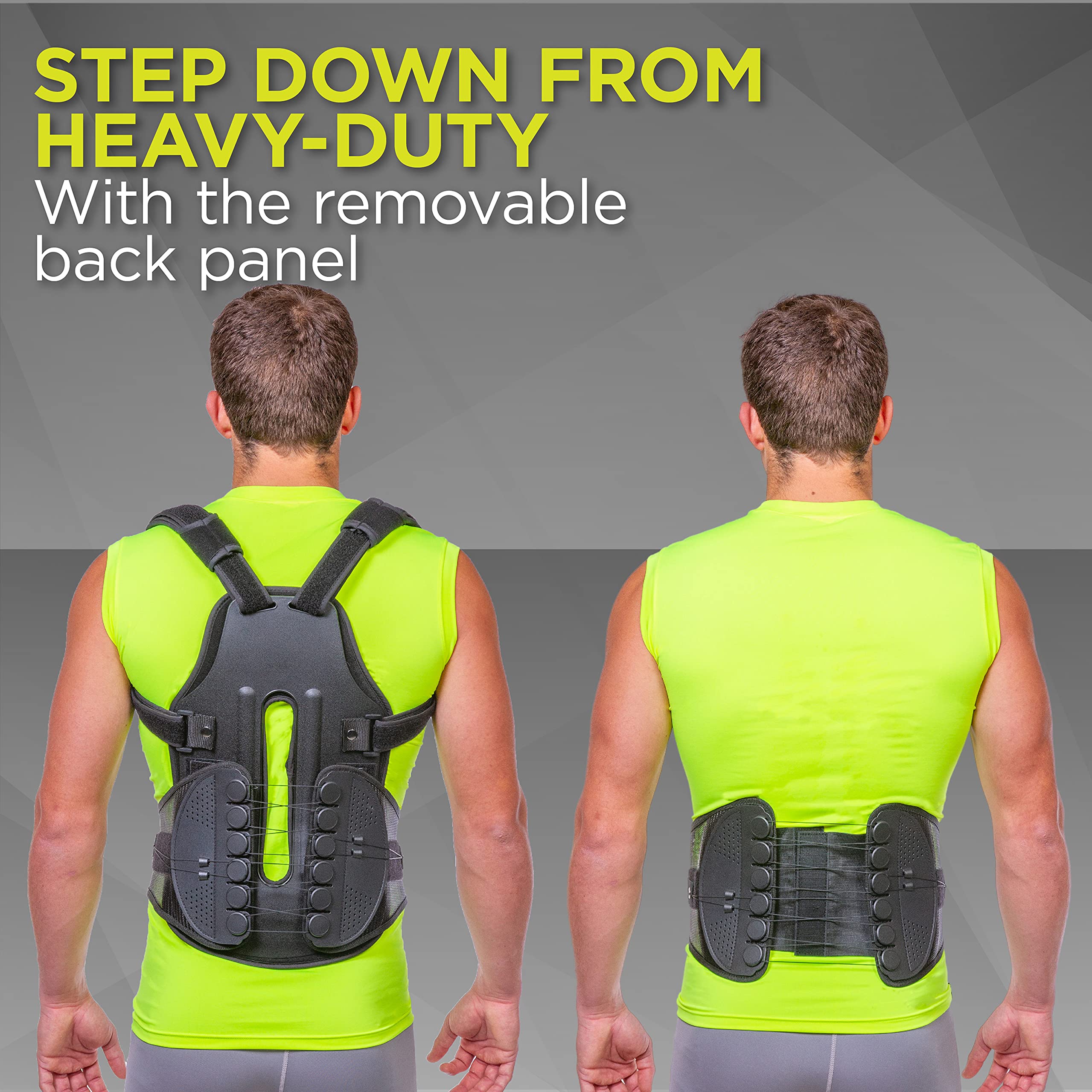 Mua BraceAbility TLSO Full-Body Back Brace Support - Hard Postural ...