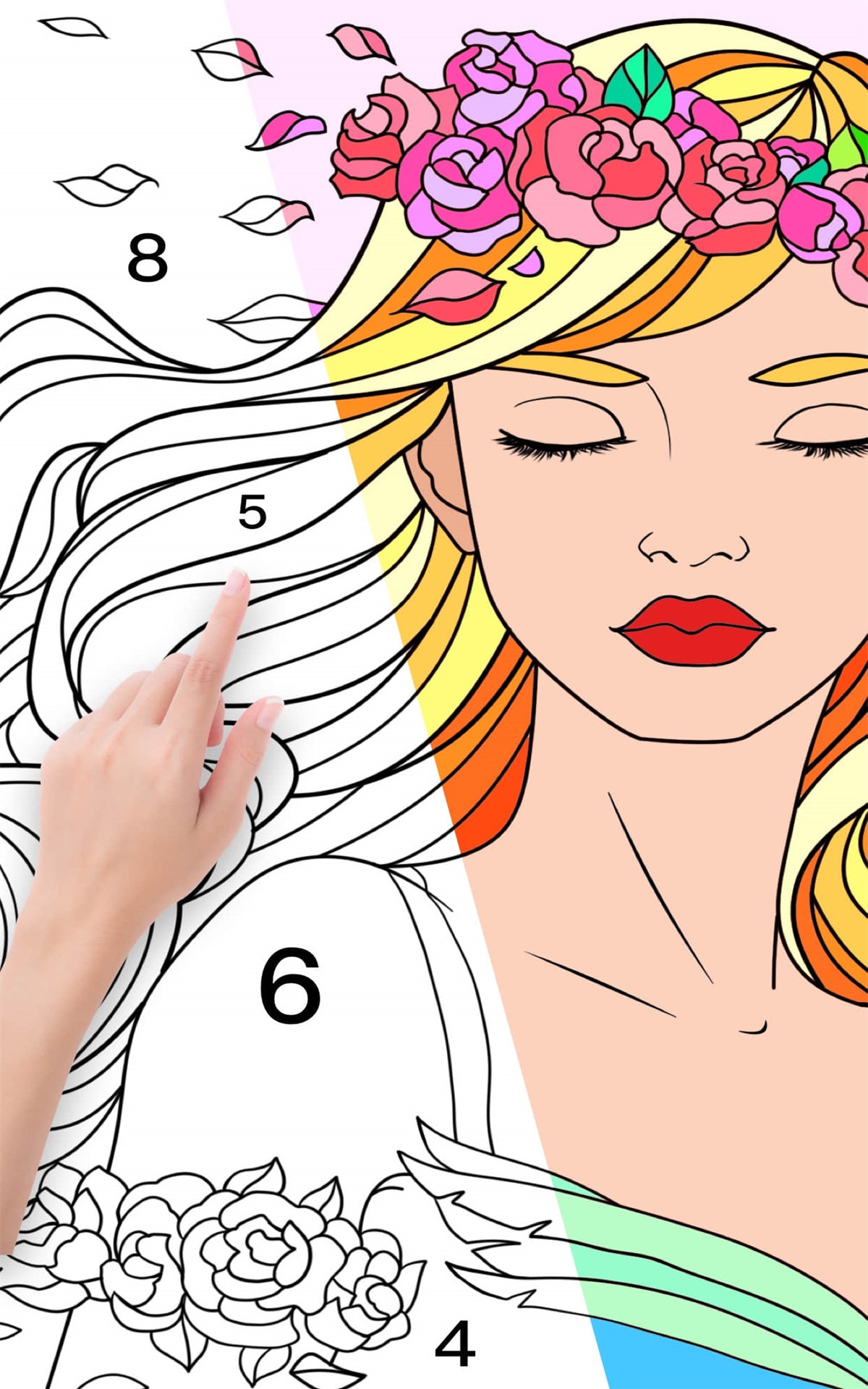 38 Coloring Book Colorscapes Color By Number Paint By Number Tap Color Lite Coloring Games 