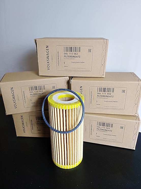 Volkswagen OEM Oil Filter 06L-115-562, Oil Filters & Accessories ...