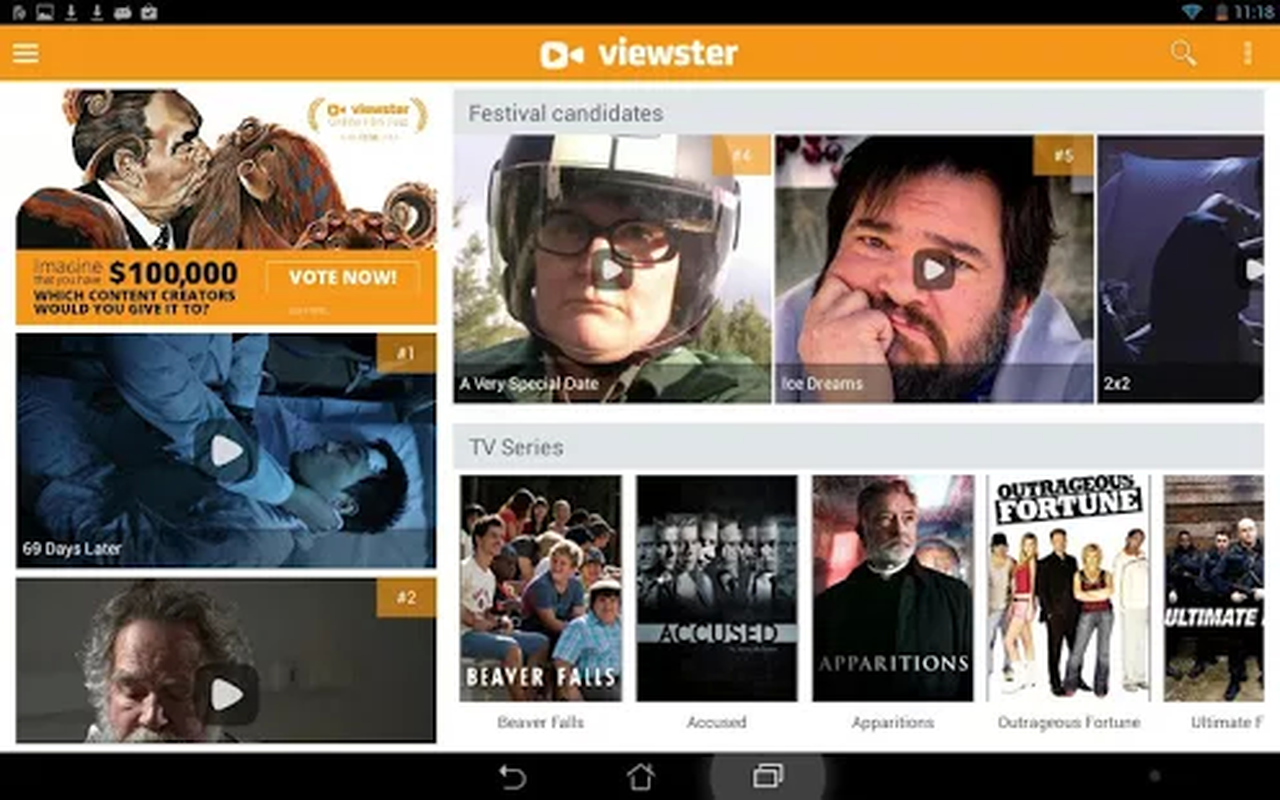 Viewster – Watch Free Movies, TV Shows & Anime:Amazon.com:Appstore for ...