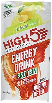 HIGH5 Energy Drink with Protein Citrus (12x47g): Amazon.co.uk: Health ...